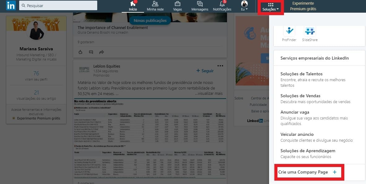 Como criar uma Company Page no LinkedIn? Passo a passo + dicas