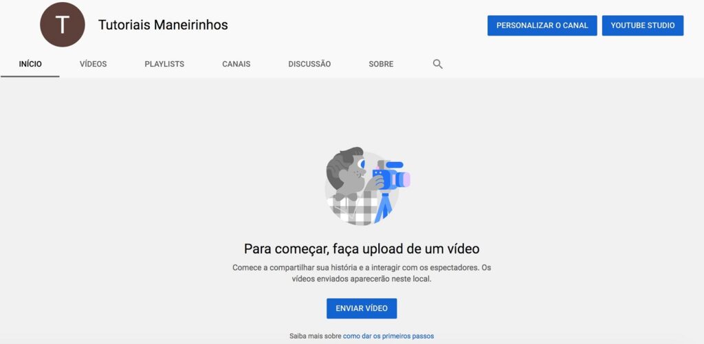 Canal no YouTube: confira o tutorial completo para criar o seu!