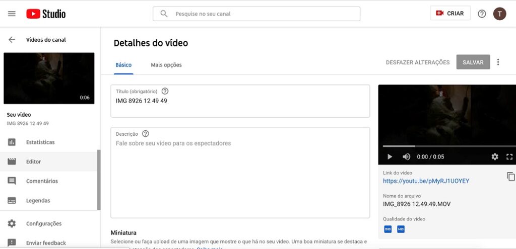 Canal no YouTube: confira o tutorial completo para criar o seu!