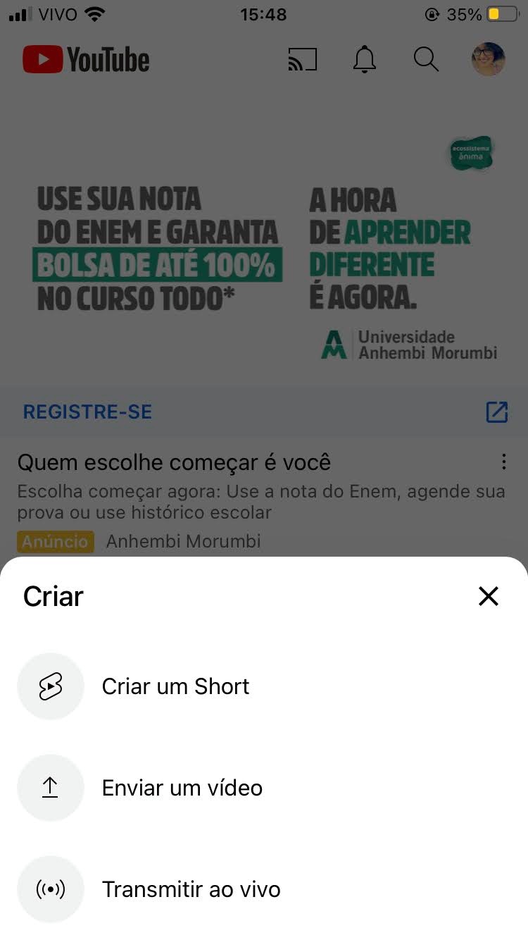 Aprenda como fazer live no YouTube passo a passo.