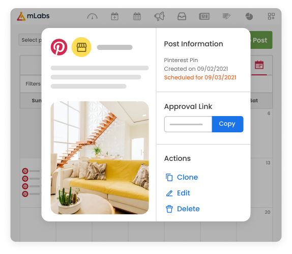 Pinterest manager: schedule pins and more – mLabs