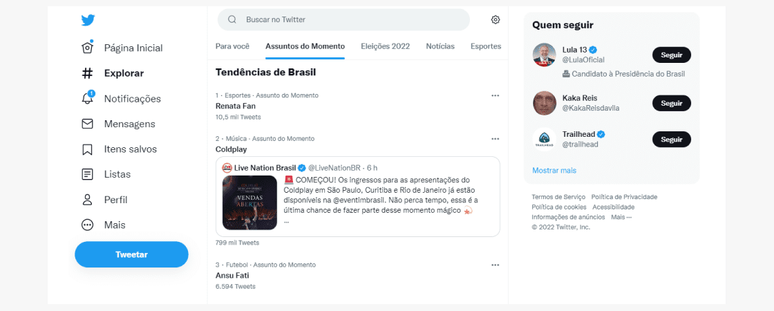 Trending Topics: o que é e como acessar no Twitter?