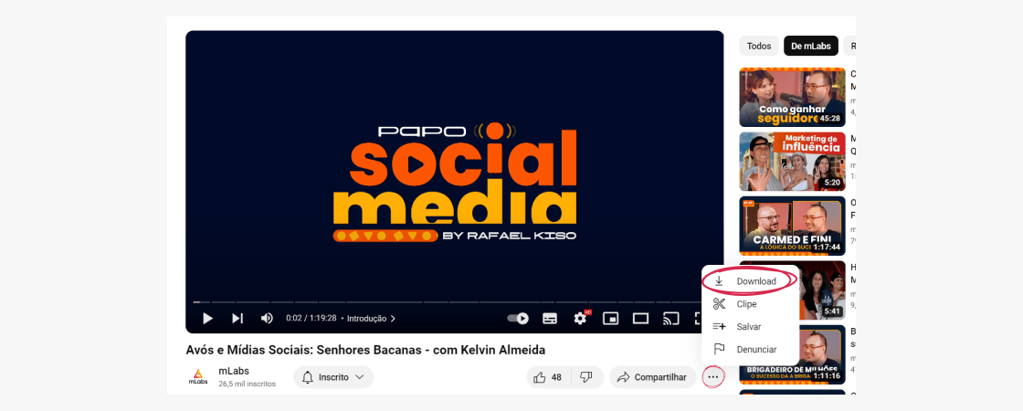 Baixar vídeo YouTube: descubra como baixar gratuitamente!