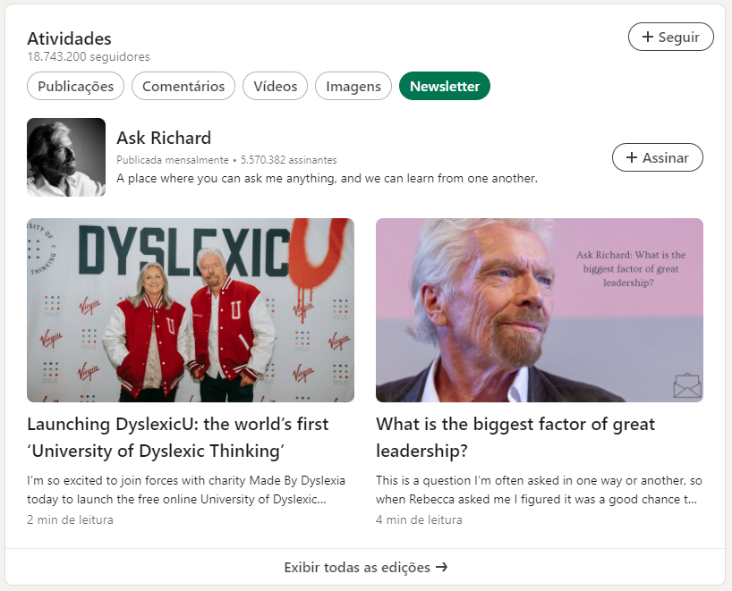 Newsletter do LinkedIn: um guia para gerar autoridade