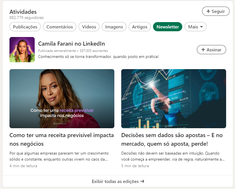 Newsletter do LinkedIn: um guia para gerar autoridade