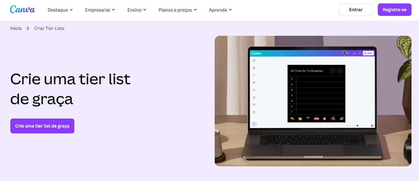 Saiba como fazer uma tier list para o YouTube